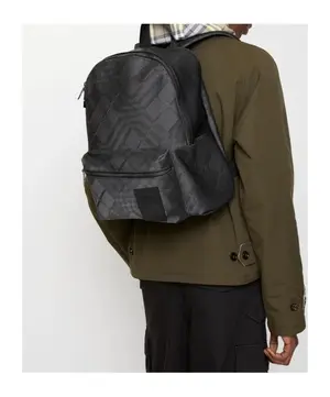 Burberry Checked Backpack