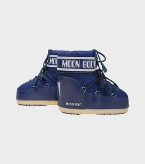 Moon Boot Round-toe Snow Boots - Blue