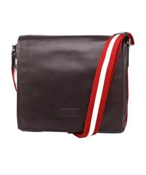 Bally Logo Detail Satchel - Black