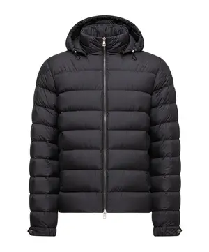 Moncler Arneb Hooded Padded Jacket - Black