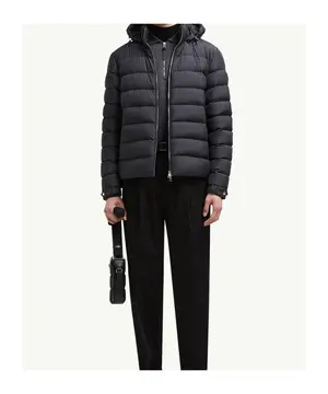 Moncler Arneb Hooded Padded Jacket - Black
