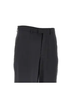 Emporio Armani Straight-leg Chino Pants - Black