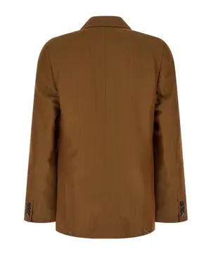 Dries Van Noten Barry Double Breasted Blazer - Brown