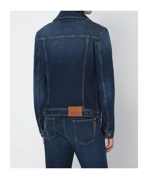 Dolce & Gabbana Classic Denim Trucker Jacket - Blue