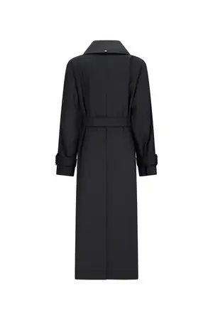 Sportmax Double-breasted Trench Coat