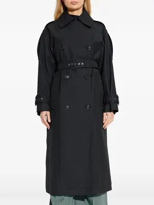 Sportmax Double-breasted Trench Coat