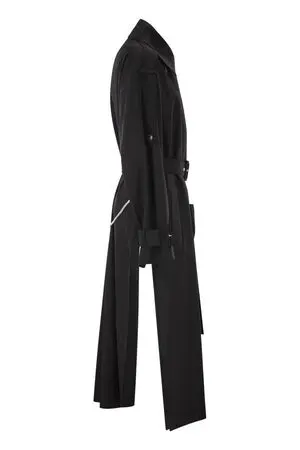 Sportmax Double-breasted Trench Coat