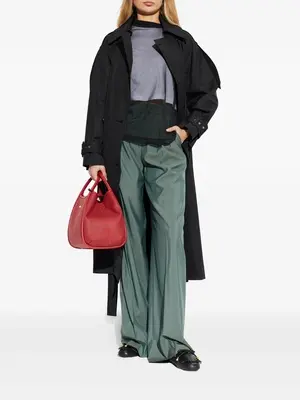Sportmax Double-breasted Trench Coat