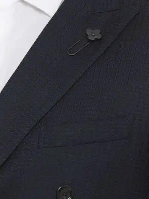 LARDINI Double-breasted Peak-lapel Blazer