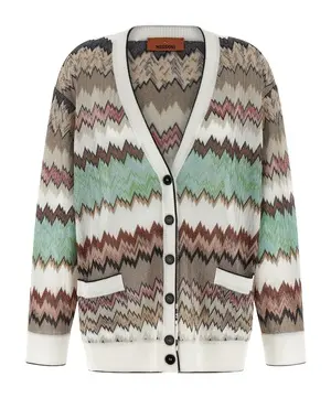 Missoni Knitted Zigzag Cardigan - Multicolor