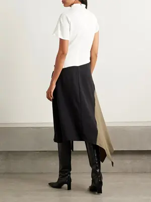 Staud Davina Asymmetrical Dress