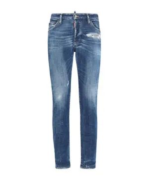 Dsquared2 Belt Loop Jeans - Blue