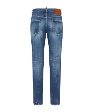 Dsquared2 Belt Loop Jeans - Blue