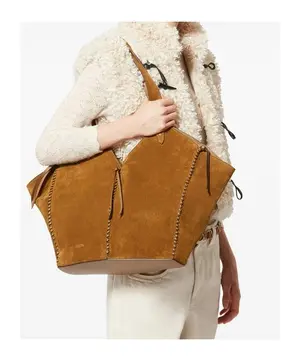 Isabel Marant Étoile Tampa Tote Shoulder Bag - Amber