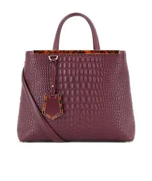 Fendi Top Handle Bag With Logo Detail