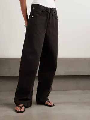 Citizens Of Humanity Brynn Wide-leg Jeans - Chocolate-colored