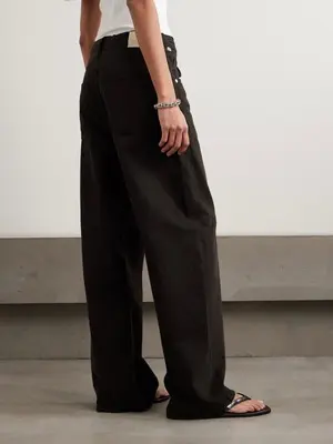 Citizens Of Humanity Brynn Wide-leg Jeans - Chocolate-colored
