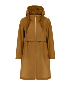 Herno Water-repellent Hooded Parka - Camel