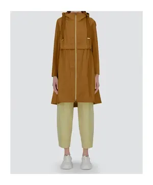 Herno Water-repellent Hooded Parka - Camel