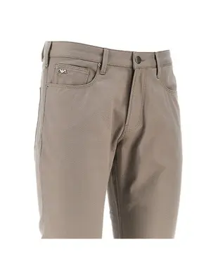 Emporio Armani Casual Trousers With Belt Loops