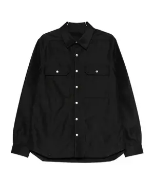 Rick Owens Snap-front Overshirt Coat