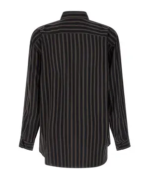 Dries Van Noten Croom Striped Shirt - Black