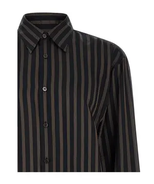 Dries Van Noten Croom Striped Shirt - Black