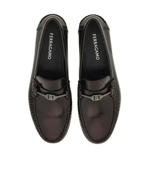 FERRAGAMO F Buckle Loafers