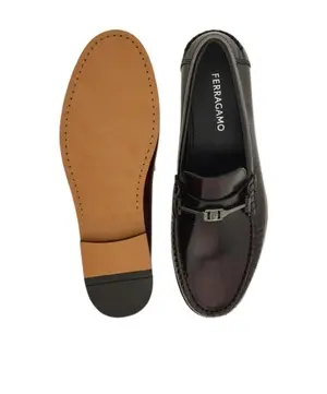 FERRAGAMO F Buckle Loafers