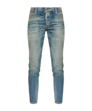 Dsquared2 Jennifer Tapered-leg Jeans - Gray