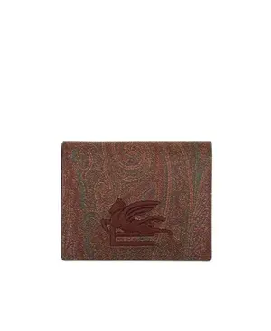 Etro Logo Wallets For Women