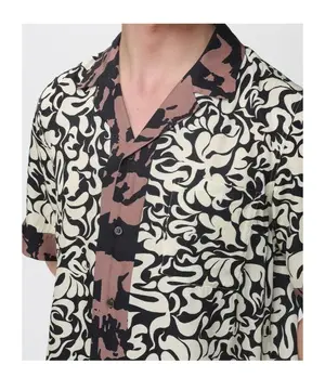 Dries Van Noten Printed Cuban-style Shirt