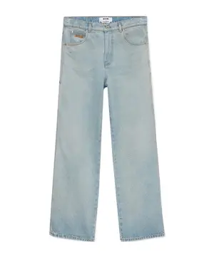 MSGM Relaxed Carpenter Jeans - Gray