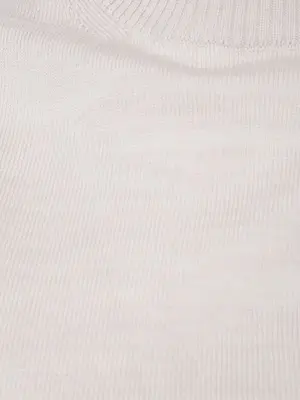 Sportmax Sleeveless Turtleneck Jumper - Ivory