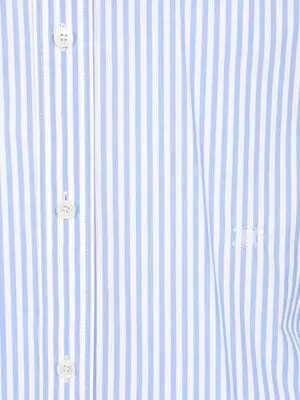 Celine Classic Shirt In Striped Cotton Poplin