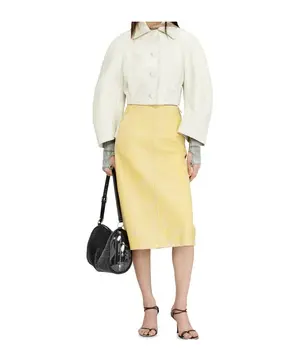 DIESEL® Cropped Raglan-sleeve Coat