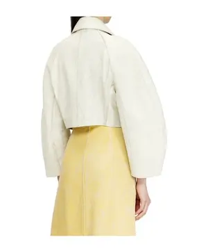 DIESEL® Cropped Raglan-sleeve Coat