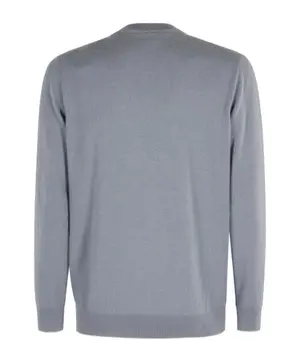 Eleventy Cashmere Crew-neck Sweater - Gray