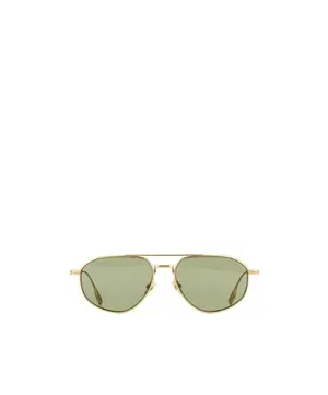 Zegna Aviator Frame Sunglasses - Nude