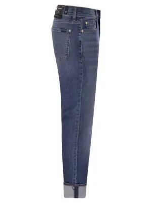 7 For All Mankind Relaxed Skinny Boyfriend Jeans