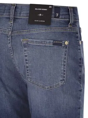 7 For All Mankind Relaxed Skinny Boyfriend Jeans