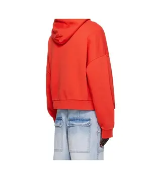 ENTIRE STUDIOS 510 Gsm Organic Cotton Fleece Hoodie - Red