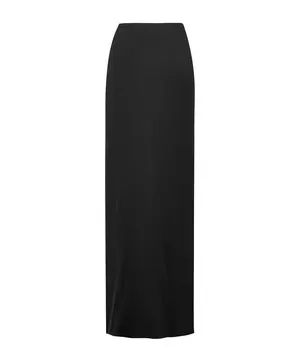Saint Laurent Tied Draped Skirt