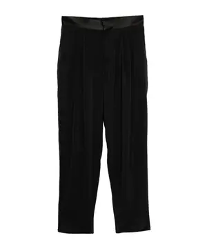 Giorgio Armani Pleated Tailored Trousers - Black