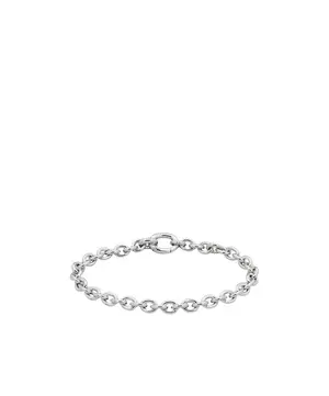 Tom Wood Ada Chain Bracelet In Sterling Silver - Gray