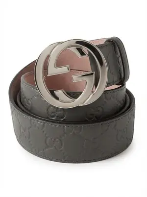 Gucci Double G Belt - Black