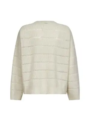 Brunello Cucinelli Long Sleeve Crew Neck Sweater