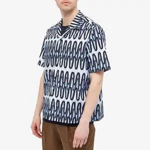 Neil Barrett Abstract-print Short-sleeve Shirt