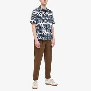 Neil Barrett Abstract-print Short-sleeve Shirt
