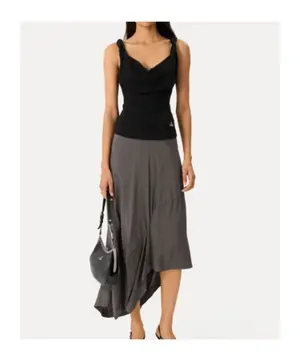 VIVIENNE WESTWOOD Orb Embroidered Knitted Top